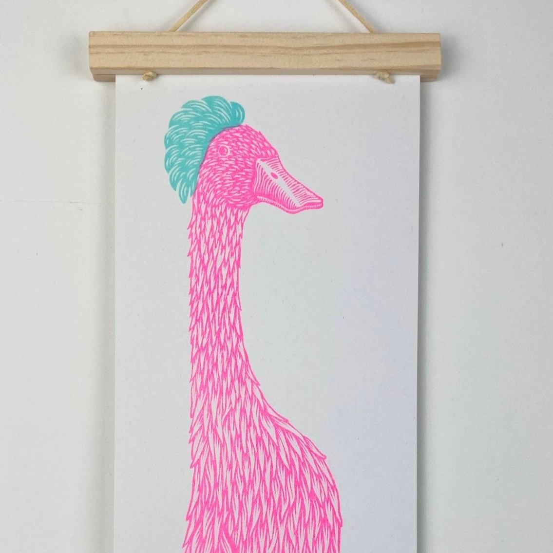Duck Duck Mousse Riso Art Print – Sprouts of Bristol