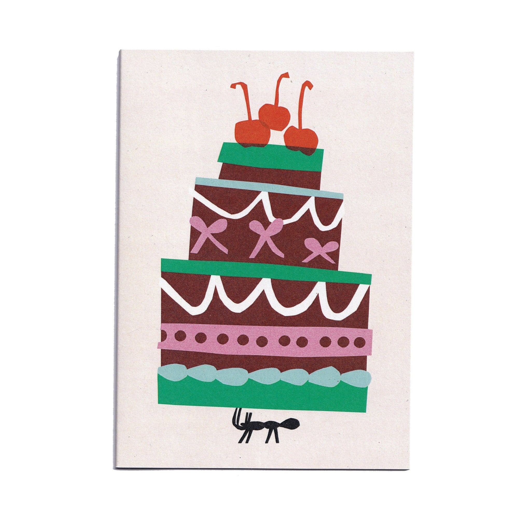 Ant Birthday Cake Greetings Card – Sprouts of Bristol