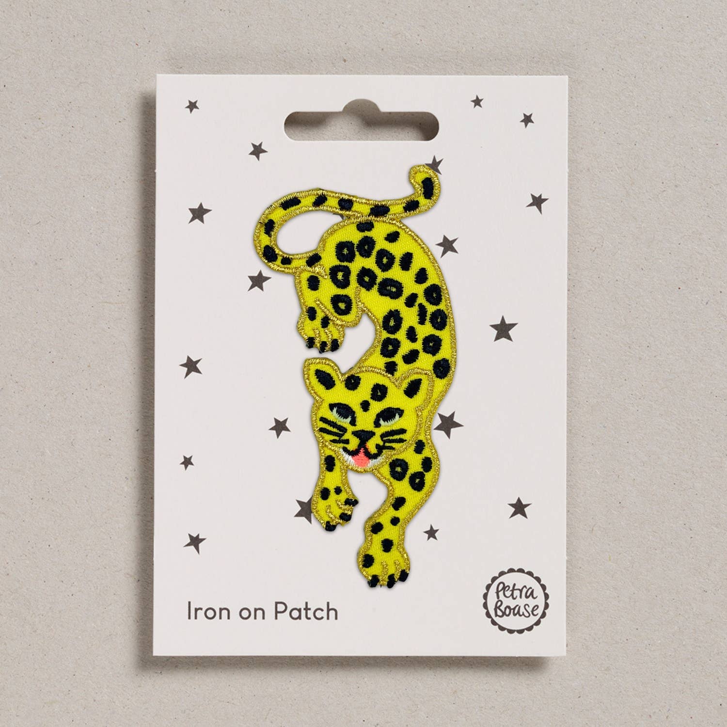 Leaping Leopard Iron on Patch – Sprouts of Bristol