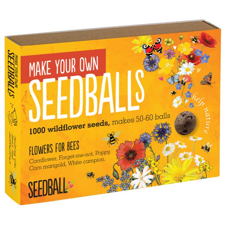 Make Your Own Seedball Kit - Flowers for Bees – Sprouts of Bristol