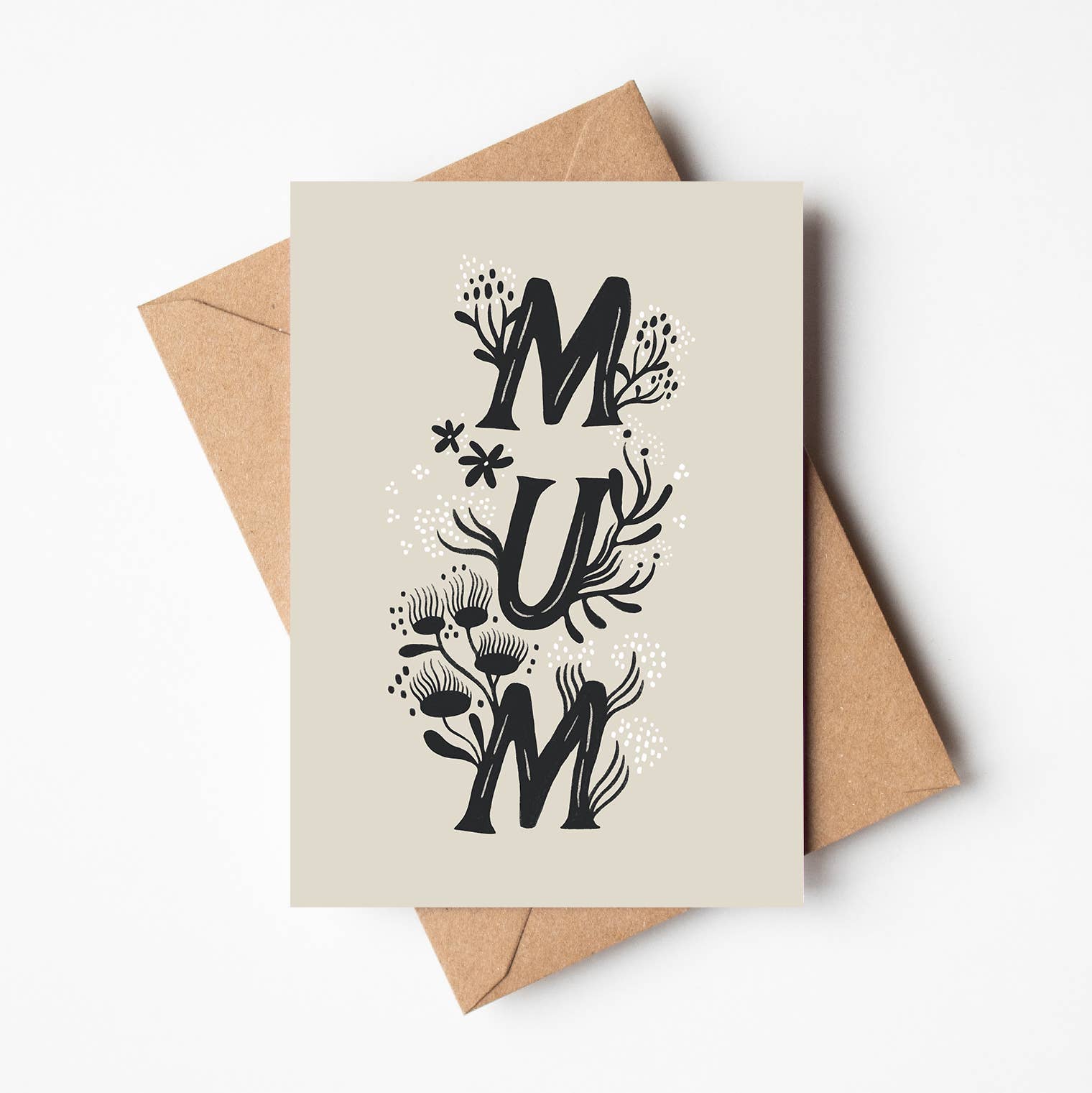 'Mum' Mother's Day Greetings Card – Sprouts of Bristol