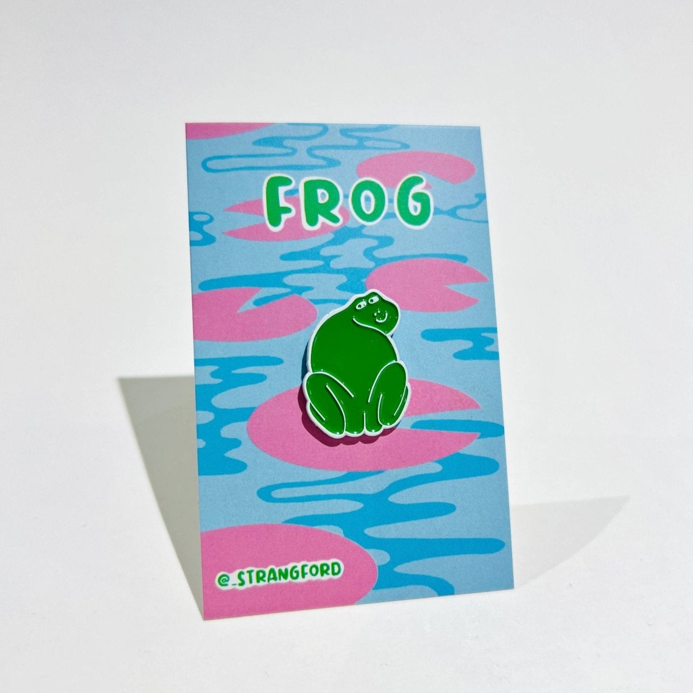 Sexy Frog Pin Enamel Badge – Sprouts of Bristol
