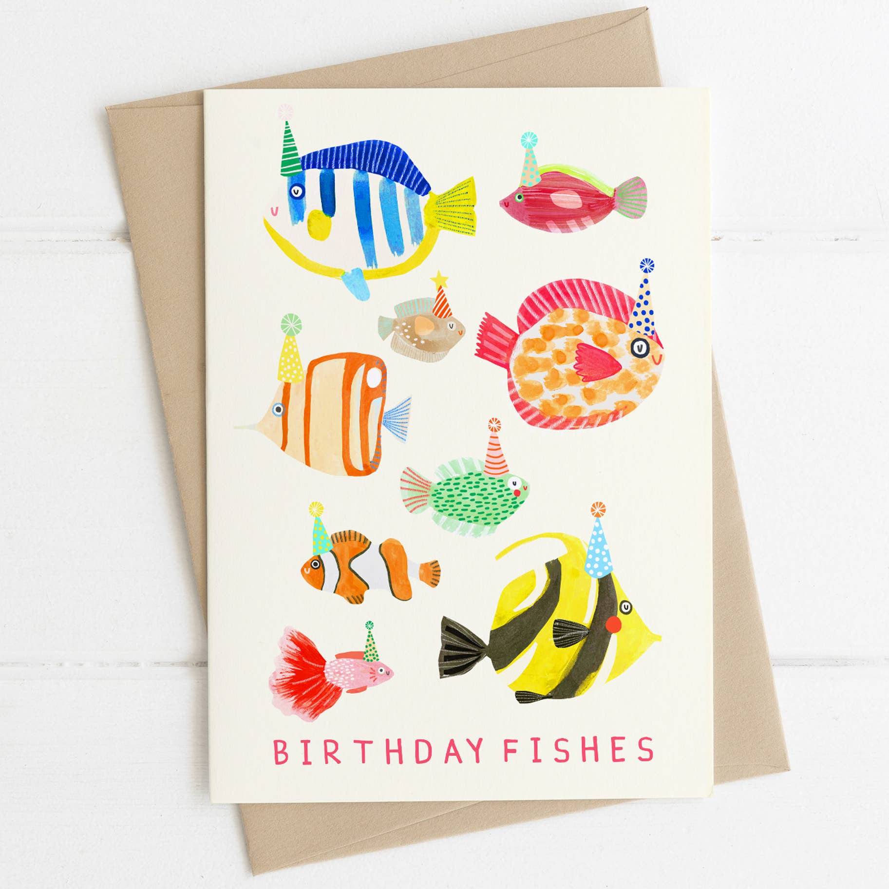 Birthday Fishes Greetings Card – Sprouts of Bristol