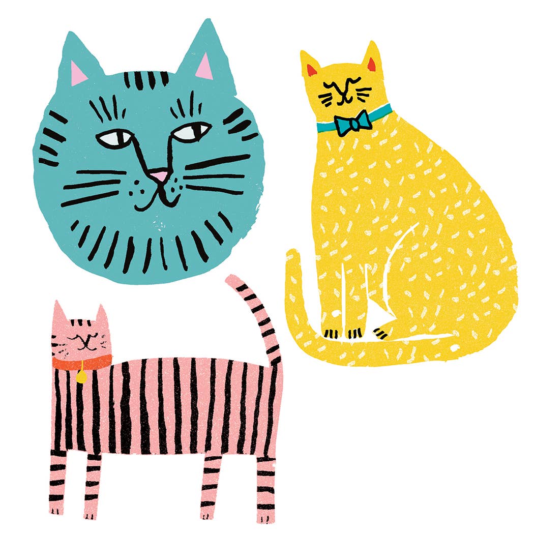 Cats Vinyl Sticker Pack – Sprouts of Bristol