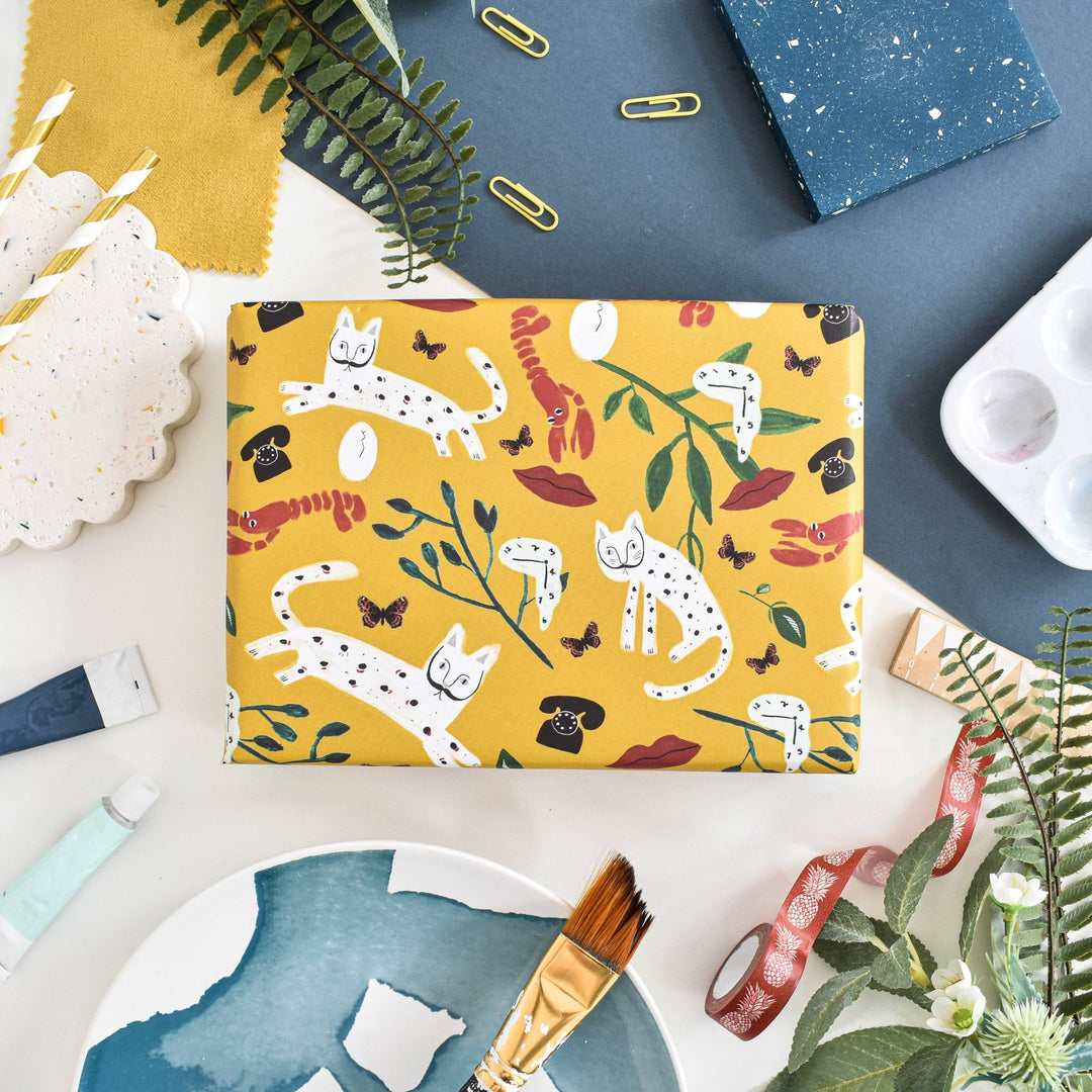 Salvador Catli Wrapping Paper [pack of 3] – Sprouts of Bristol