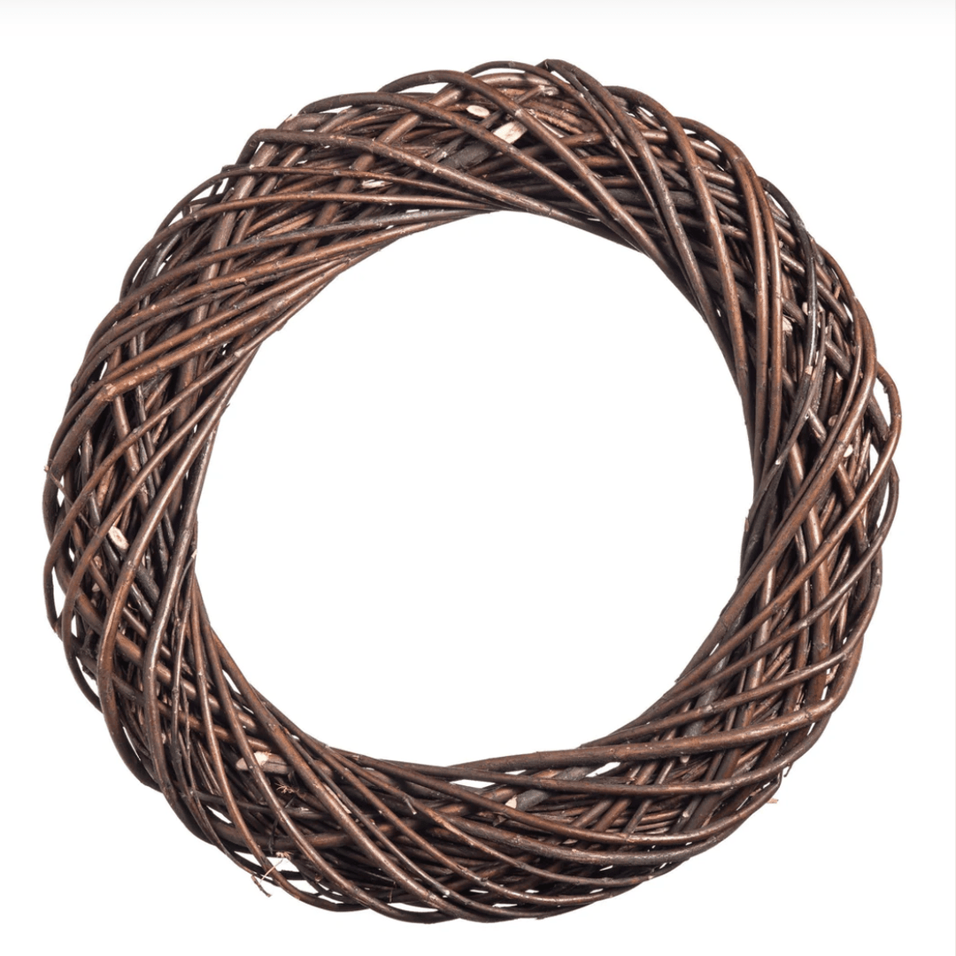 Wicker Wreath - Christmas Craft Wreath Florist Festive Decoration ...